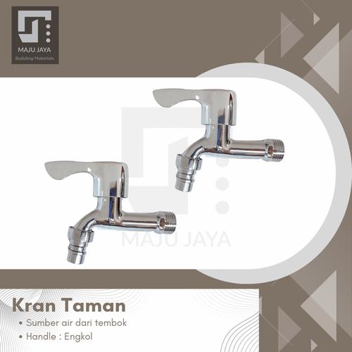 Jual Kran Air Taman / Keran Air Tembok Taman ½ inch / Kran Kamar Mandi ...