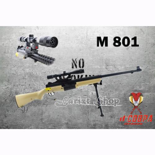 Promo Tembakan Senapan Mainan Pistol Pistolan Kokang DCobra Sniper M801 DW - Jakarta Utara ...