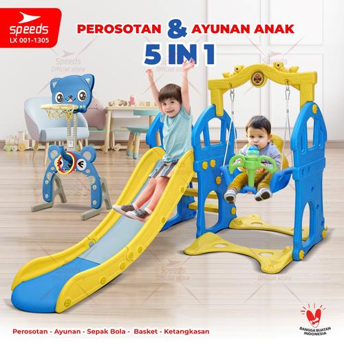 Promo SPEEDS Mainan Ayunan Anak Prostoan 3in1 Perosotan Seluncuran 001 ...