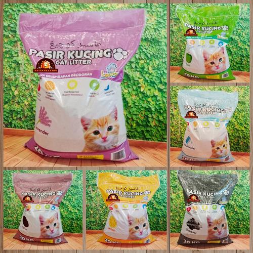Jual Pasir Kucing Kawan 20 kg Cat Litter Pasir Gumpal Wangi - Jakarta ...