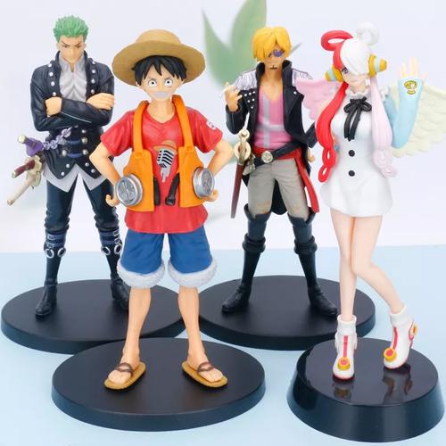 Jual ACTION FIGURE ONE PIECE RED UTA LUFFY ZORO SANJI BROOK FRANKY ...