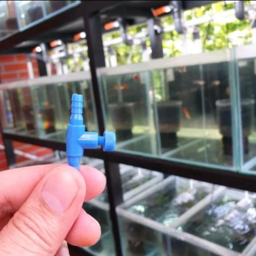 Jual Kran aerator sambungan lurus air flow control for water aquarium ...