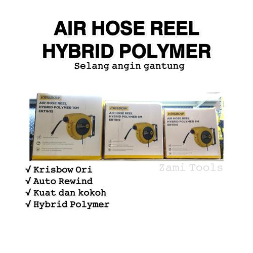 Jual automatic air hose reel krisbow/ Selang angin kompressor - Kab. Bekasi - Zamitools | Tokopedia