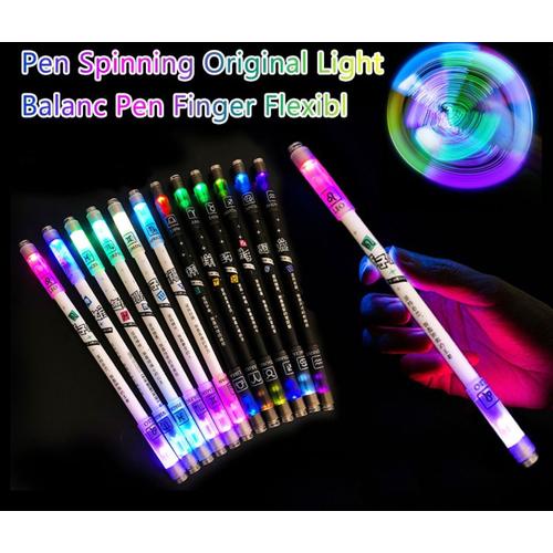 Jual Pulpen Spinning LED Original Anime Spinning Pen Light Balance Pen ...