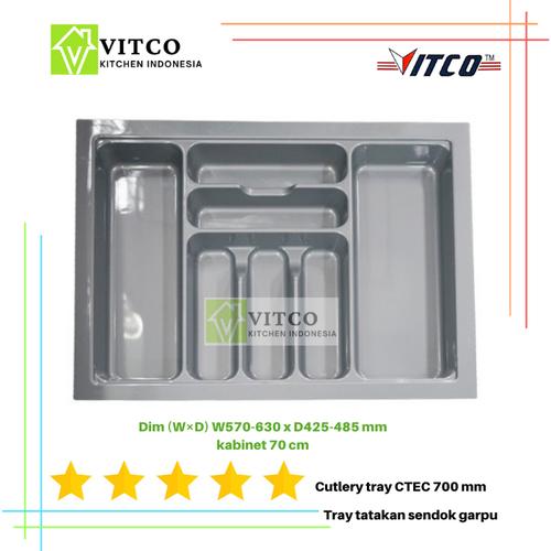 Jual Cutlery Tray Organizer 700 mm VITCO / Tatakan sendok garpu/ alat ...