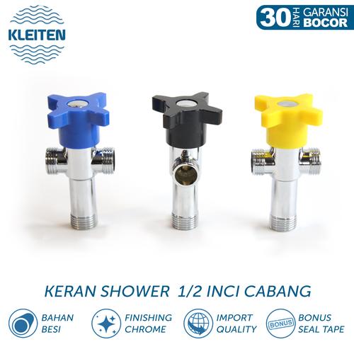 Jual Stop Kran Cabang T Warna - Kran Shower - Keran Toilet - Keran ...