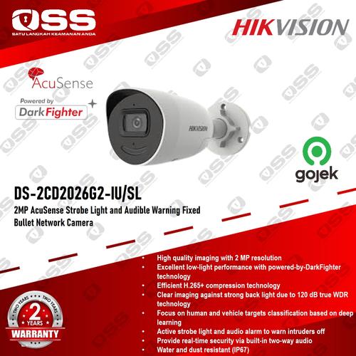 Jual IP CAMERA ACUSENSE HIKVISION 2MP DS-2CD2026G2-IU/SL OUTDOOR - Kota Tangerang - OSS CCTV ...
