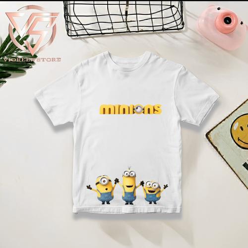 Jual BAJU KAOS KATUN ANAK PREMIUM MINION SIZE 2 TAHUN - 13 TAHUN ...