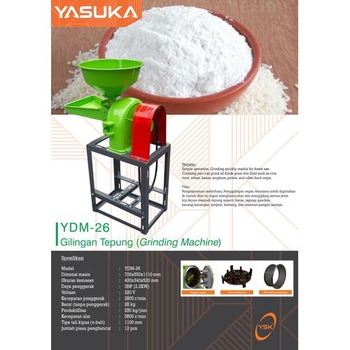 Jual Mesin Penepung Gilingan Penggilingan Tepung YDM-26 YASUKA Disk Mill - Kab. Klaten ...