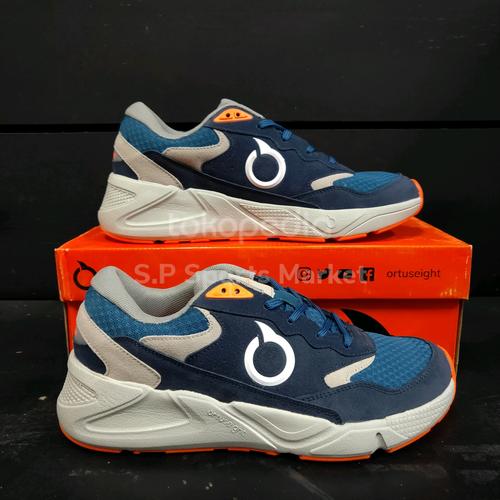 Jual Sepatu running run lari ortuseight ortus8 revive navy - Kota ...
