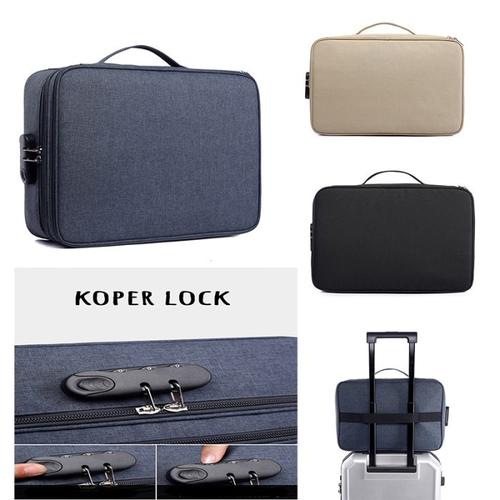 Jual Tas Travel Organizer / Koper Mini Tambahan + TSA Lock Premium ...