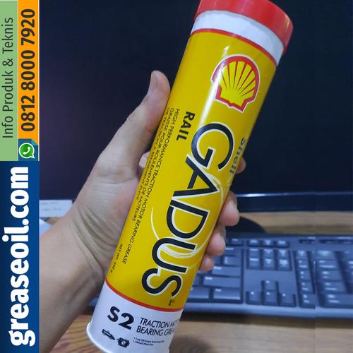 Jual GREASE SHELL CYPRINA RA - GADUS RAIL S2 TMB Gemuk 450 Gr Cartridge ...
