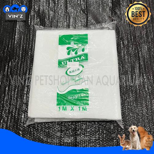 Jual Kapas Busa Filter Aquarium Penyaring Kotoran Ultra Media Filter ...