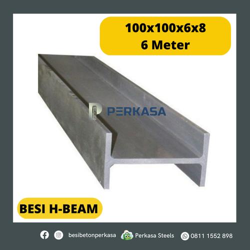 Jual Besi H Beam 100 100x6x8 6 Meter - Jakarta Pusat - Perkasa Steels ...