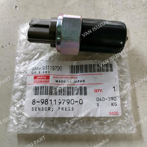 Jual SENSOR PRESS PRESSURE COMMAND RAIL DMAX GIGA NMR81 NMR 81 ORIGINAL ...