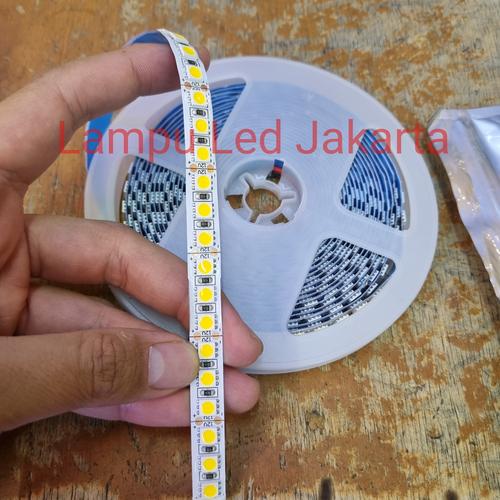 Jual led strip 5050 120mata dc 12v. strip mata besar 120 led. led pita ...