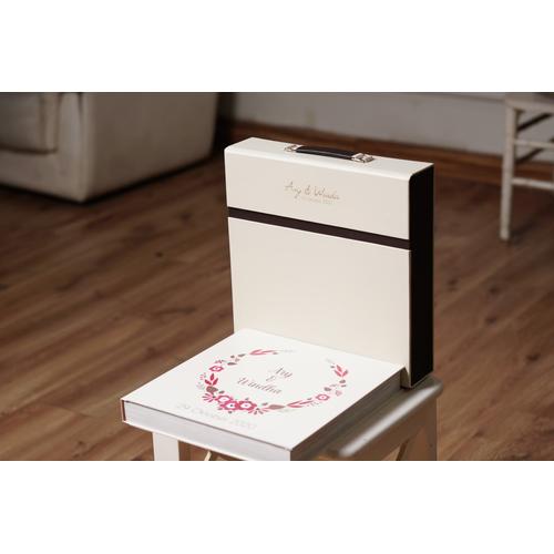 Jual Album Magazine Sambung 20x30cm 10sheet dengan Box Koper Standar ...