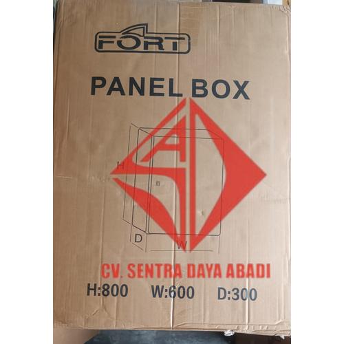 Jual Box panel listrik indoor/box panel/panel box806030 cm tebal plat 1 ...