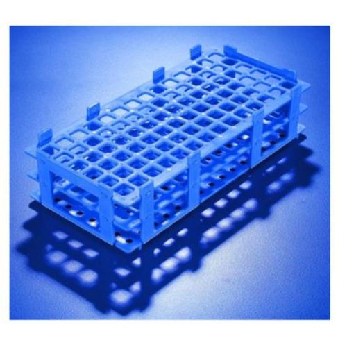 Jual RAK TABUNG REAKSI 13mm 84-holes Test tube rack PP BLUE ǀ AZLON ...