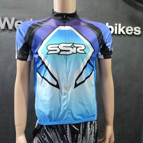 Jual SSR Cycling Jersey Techno Blue . Baju Sepeda Road bike. - Kota ...