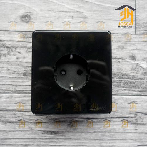 Jual Stop Kontak Tanam Dinding (Gold, Gray, White, Black Glossy ...