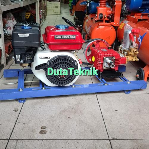 Jual Mesin sprayer 22 steam air doorsmeer engine bensin 7 hp chasis ...