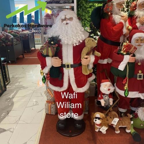 Jual Noelle 150 Cm Patung Boneka Dancing Santa Claus Besar Dekorasi ...