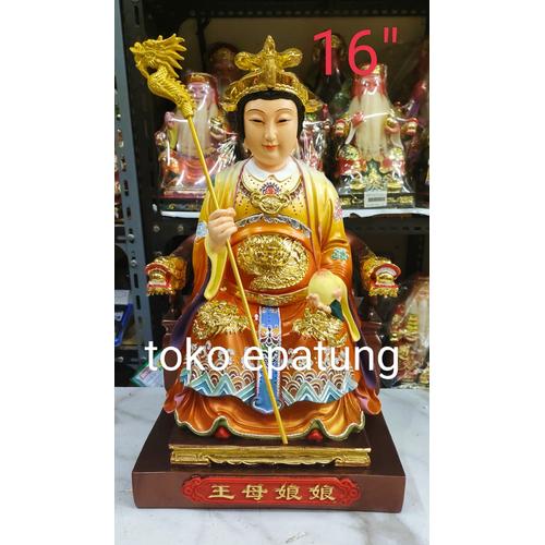 Jual patung dewi ong mu niu niu / wang mu niang niang - 16 inch - fiber ...