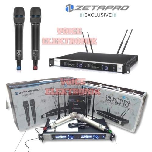 Jual Mic Wireless Zetapro exclusive Original Handle Hitam/Putih ...
