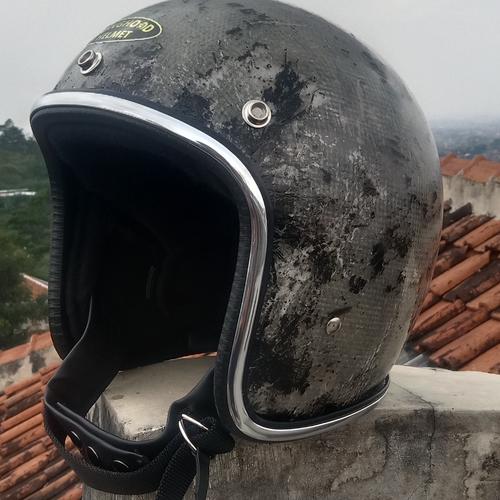 Jual Helm Slim Head Model Raw 500tx ( Motif Amaterasu ) - Hitam ...