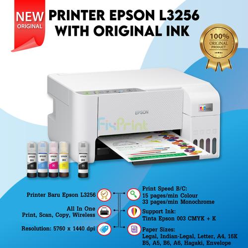 Jual EcoTank L3256 Wi-Fi All-In-One Ink Tank Printer Print-Scan-Copy ...
