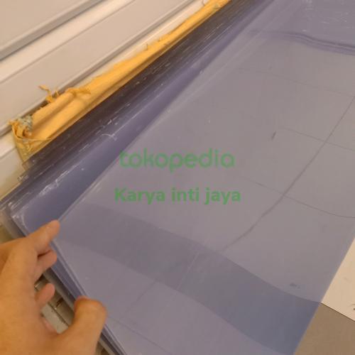 Jual PVC sheet clear 1mm / Mika kaku Lembaran / PVC lembaran bening - Jakarta Barat - Karya inti ...