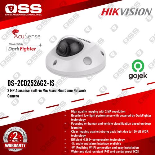 Jual IP CAMERA ACUSENSE HIKVISION 2MP DS-2CD2526G2-IS FISHEYE - Kota ...