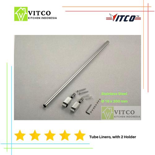 Jual Tube Linero & 2 Holder VITCO/ Tiang Holder Rak gantung dapur ...