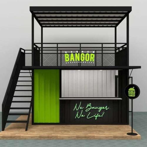 Jual Booth Container rooftop bangor 2 lantai - Jakarta Utara - Paket ...