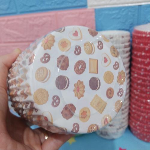 Jual Kertas Alas Panggang Anti Lengket Papercup Roti Bulat. - Cookies ...