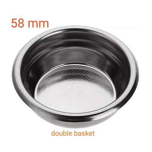 Jual Basket Double Portafilter 58mm Saringan Porta Espresso Filter Two ...