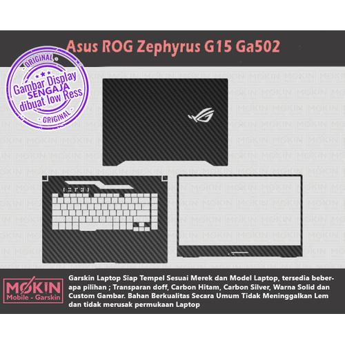 Jual Garskin Laptop Asus-ROG-Zephyrus-G15-GA502 - Carbon - Kota ...