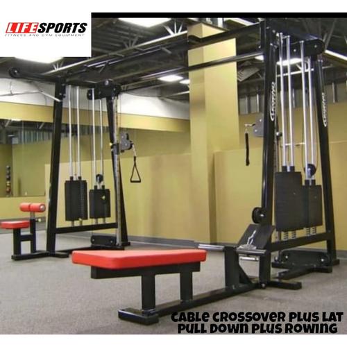 Jual Cable Crossover 2 sisi Lat pull down Rowing Dipping - Jakarta ...