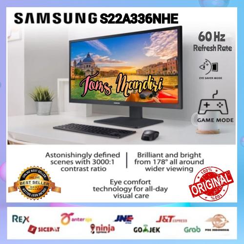 Jual Monitor Led Samsung 22" S22A336NHE Garansi Resmi - Jakarta Barat ...