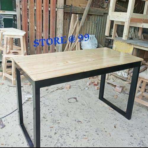 Jual meja komputer/meja kerja/meja makan kayu jati belanda - walnut ...