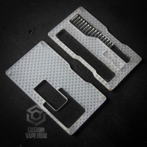 Jual backdoor billet box panel acrylic clear Frost Full Laser Engraving ...