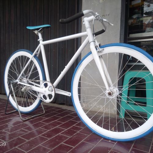 Jual Sepeda fixie putih gear doltrap - Kab. Bogor - Toko Ama | Tokopedia