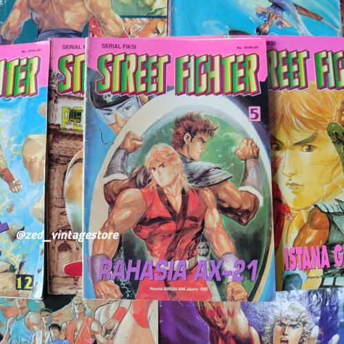 Jual Vintage Komik Street Fighter Jadul Good Condition - Kab. Demak ...
