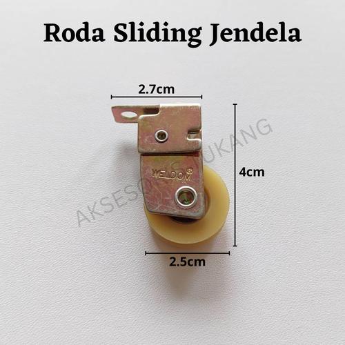 Jual Roda Sliding Jendela / Roda Geser Jendela / Window Sliding Wheel ...