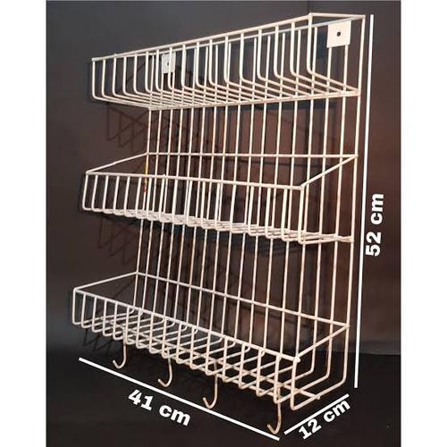 Jual kitchen set , rak botol , rak bumbu , rak dinding/tempel susun 3 ...