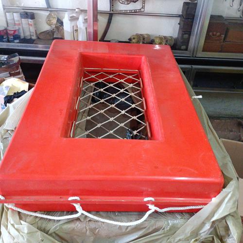Jual rakit penolong penyelamat apung keselamatan kapal life float fiber ...