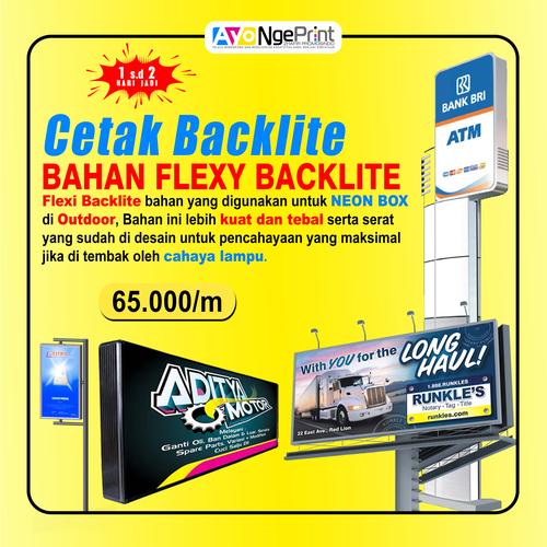 Jual Cetak Spanduk Flexy Backlite | Untuk Neon Box | Desain Bebas ...