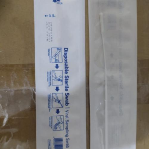 Jual Flocked Swab Dacron Nasofaring Orofaring Ezmedlab bioseen isi 100 ...