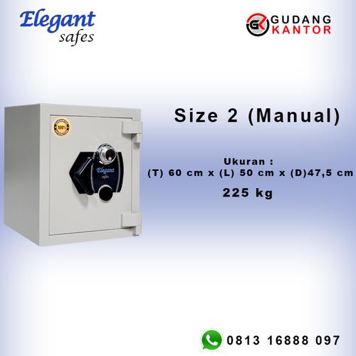 Jual Brankas, lemari besi Elegant Gold Size 2 (60 cm) Manual - Manual ...